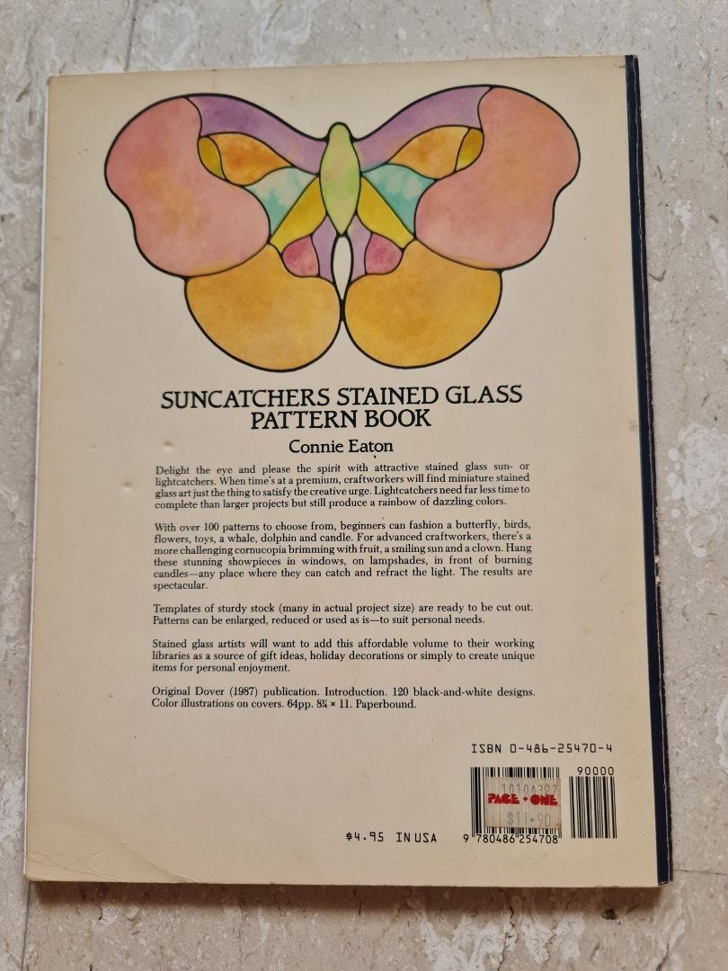Stained Glass book, Hobbies & Toys, Books & Magazines, Fiction & Non ...