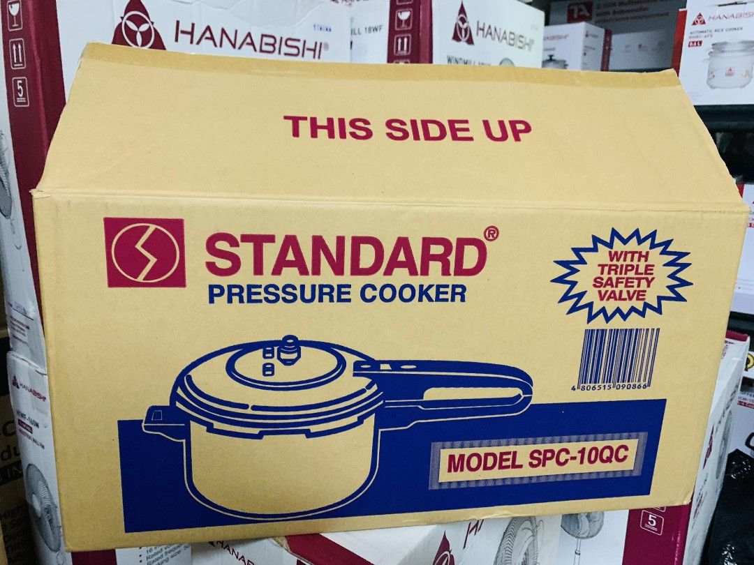 Standard 10 Quartz Pressure Cooker SPC-10QC, Furniture & Home Living ...