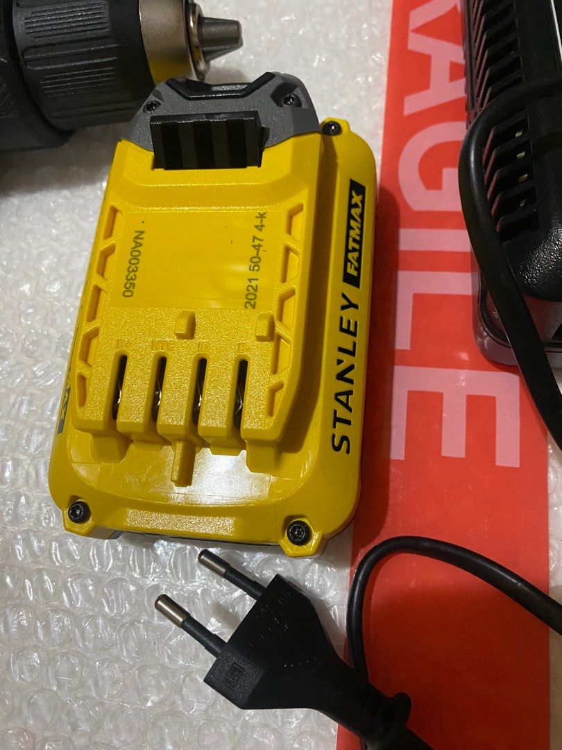 ‼️FREE SHIPPING ‼️ Stanley Fatmax 20v Cordless Hammer Drill with other ...