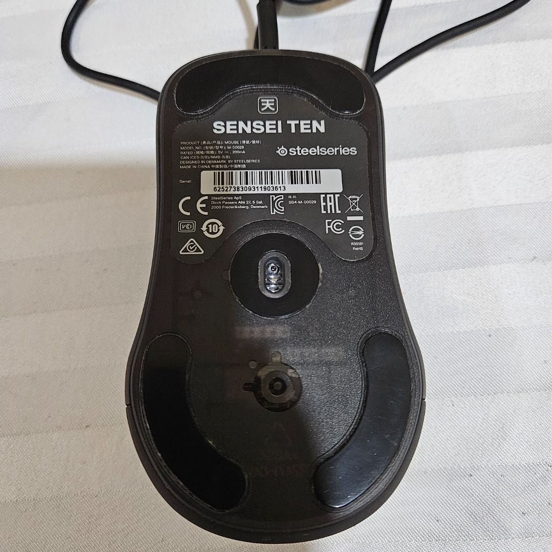 SteelSeries Sensei Ten Wired Ambidextrous Gaming Mouse with TrueMove ...