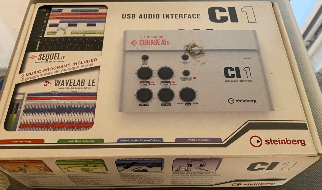 Steinberg CI1 USB Audio Interface, Audio, Other Audio Equipment on ...