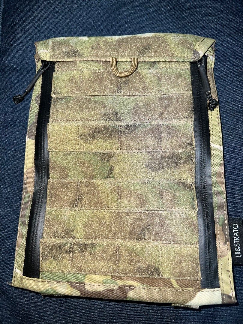 Stratogears X Liigear Multicam Large EDC panel, Men's Fashion, Bags ...