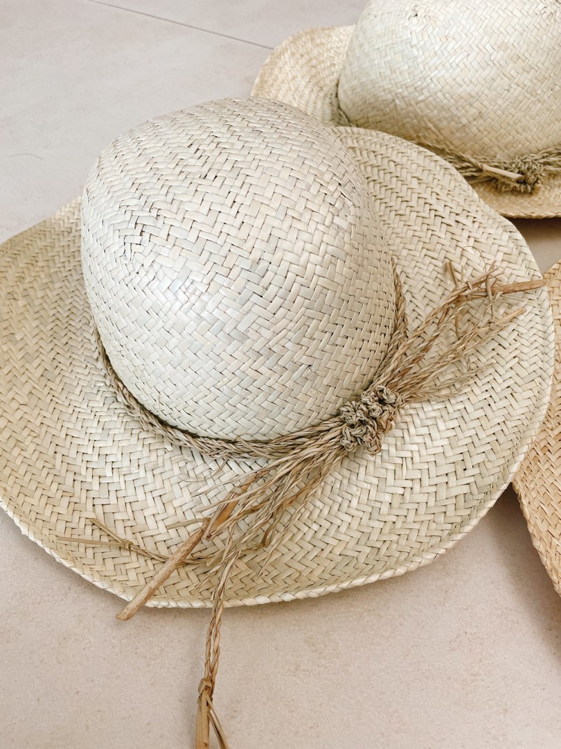 Straw Hat, Women's Fashion, Watches & Accessories, Hats & Beanies on ...