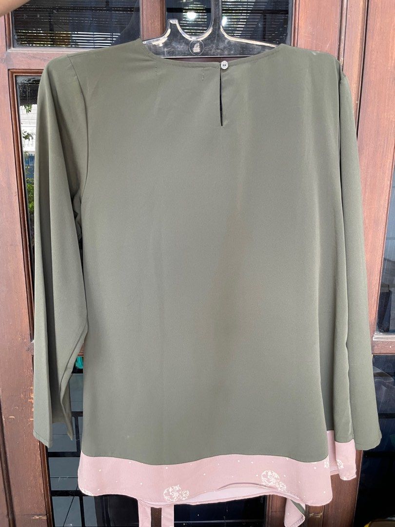 Suqma x disney blouse hijau army coklat susu atasan wanita bukan ...