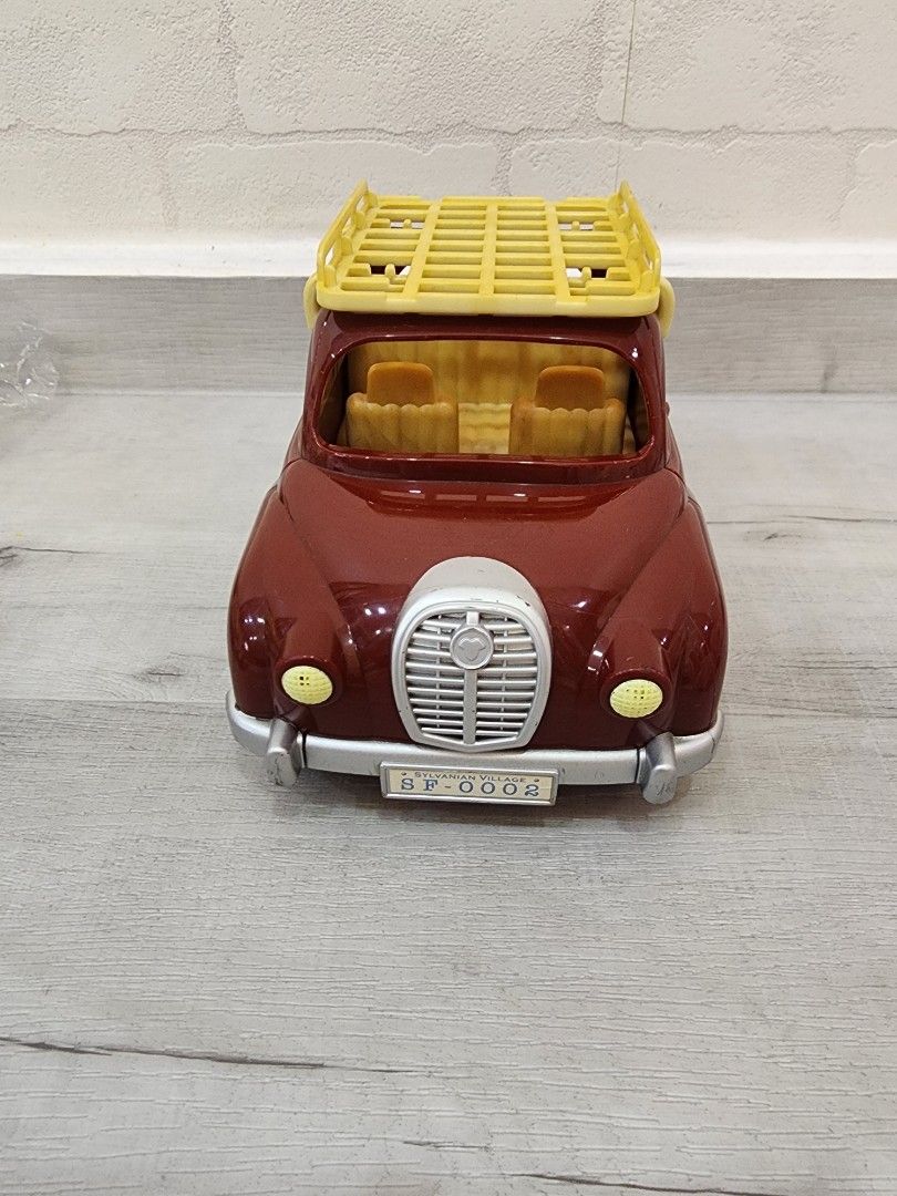 Sylvanian Families Red Car, Hobbies & Toys, Toys & Games on Carousell