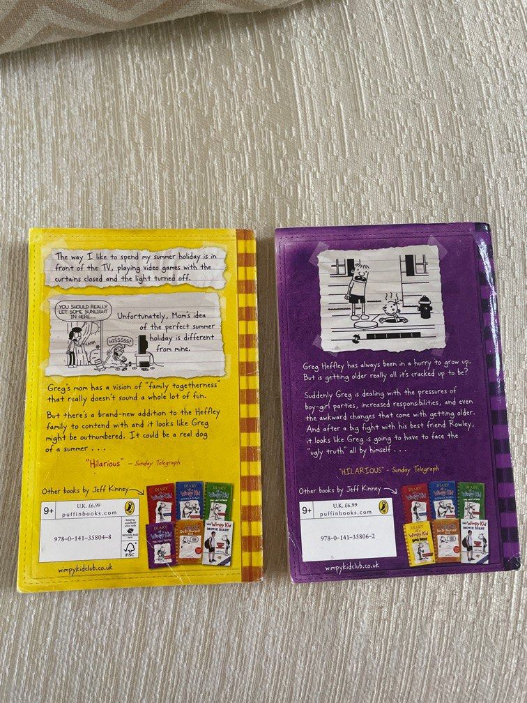 Take All / Bundle books Diary of a Wimpy Kid, Hobbies & Toys, Books ...