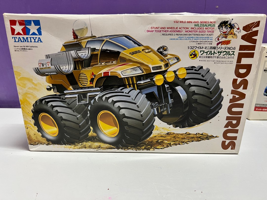 Tamiya 1/32 wild Saurus 4WD, Hobbies & Toys, Toys & Games on Carousell