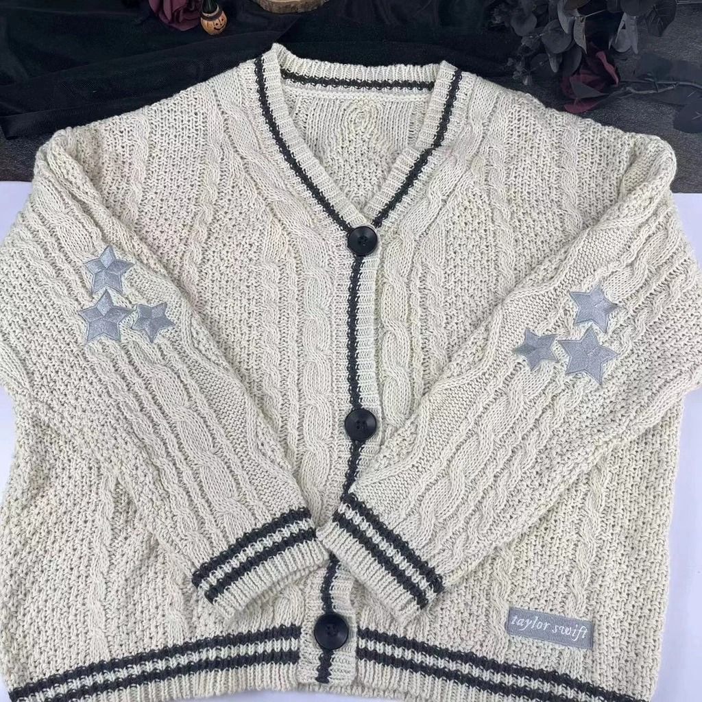 Taylor Swift Cardigan Dupe, Men's Fashion, Coats, Jackets and Outerwear ...