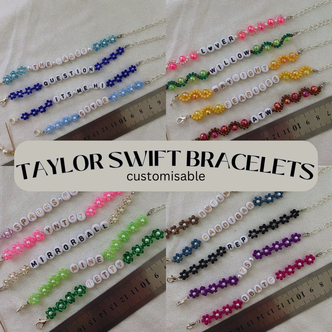 Taylor Swift Friendship Bracelets, Women's Fashion, Jewelry ...