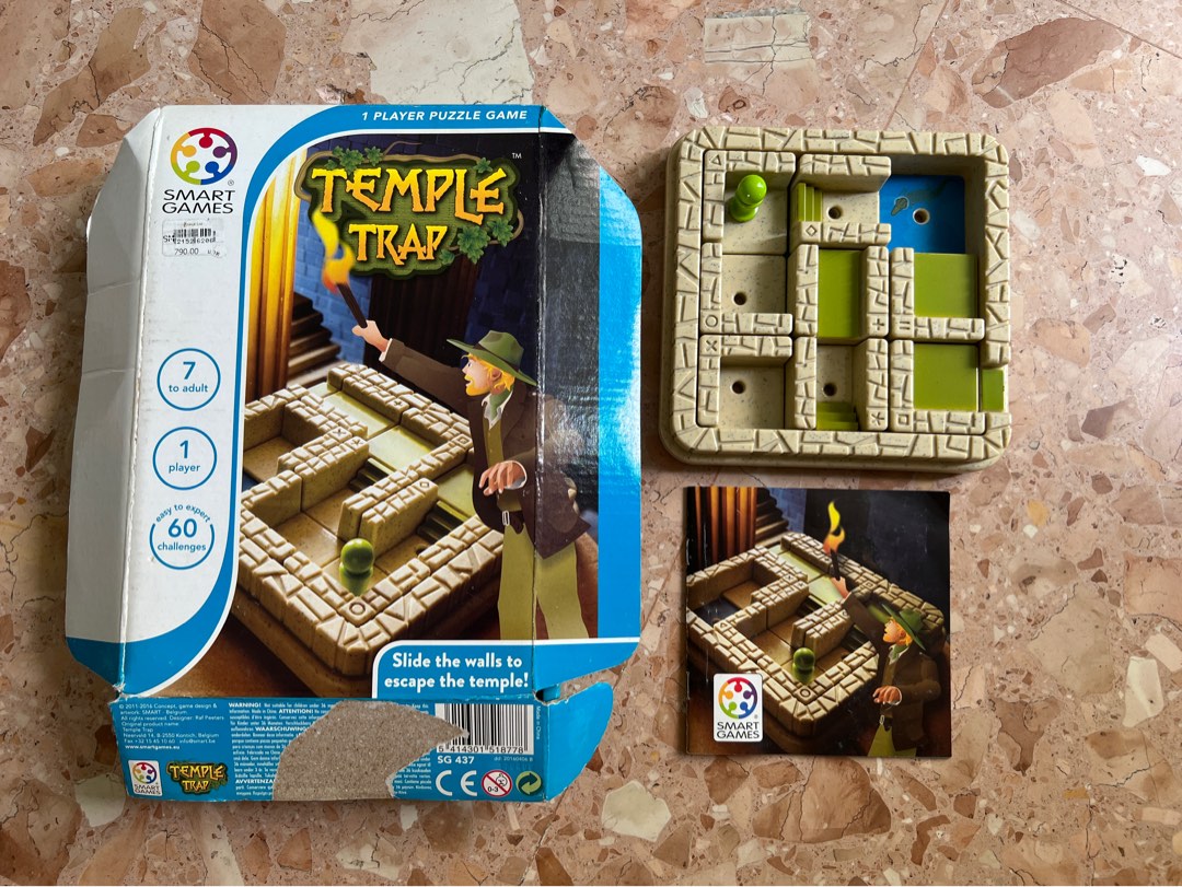Temple Trap Smart Games, Hobbies & Toys, Toys & Games on Carousell