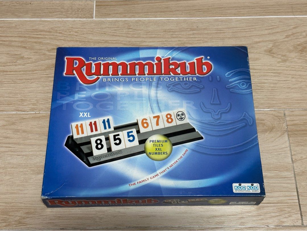 The Original Rummikub XXL, 興趣及遊戲, 玩具 & 遊戲類 - Carousell