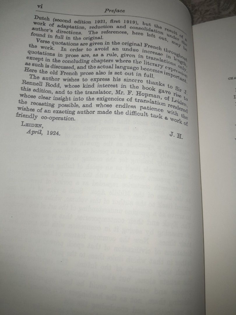 The Waning of Middle Ages by J. Huizinga, Hobbies & Toys, Books ...