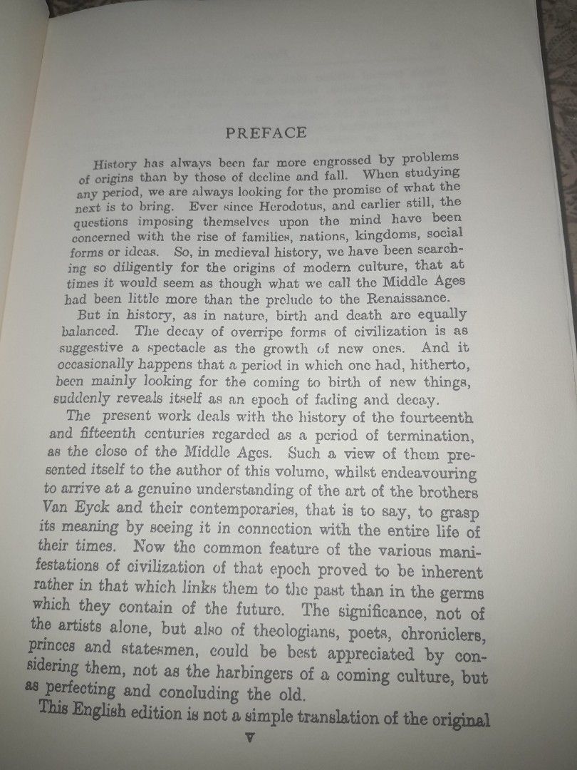 The Waning of Middle Ages by J. Huizinga, Hobbies & Toys, Books ...