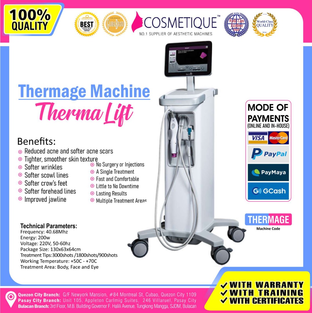 Thermalift Machine Thermage, Beauty & Personal Care, Face, Face Care on ...