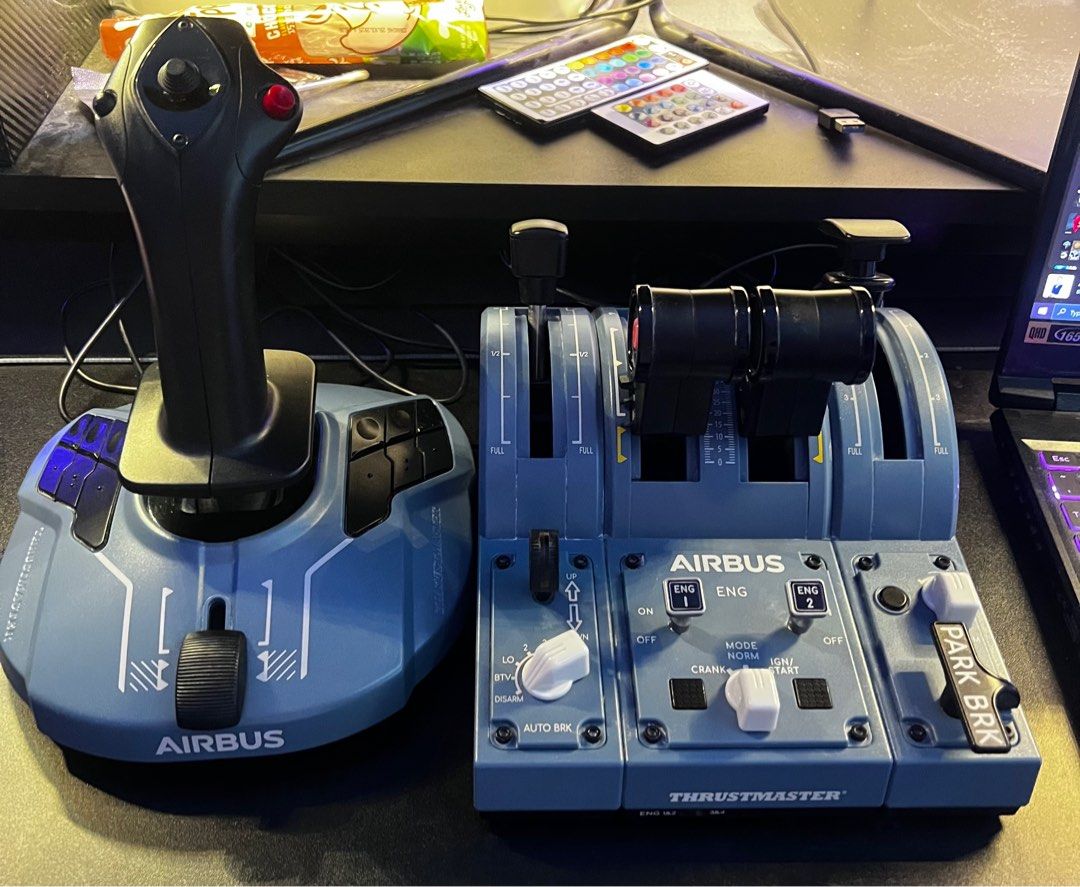 Thrustmaster TCA Sidestick + Quadrant&Add on Combo, Video Gaming ...