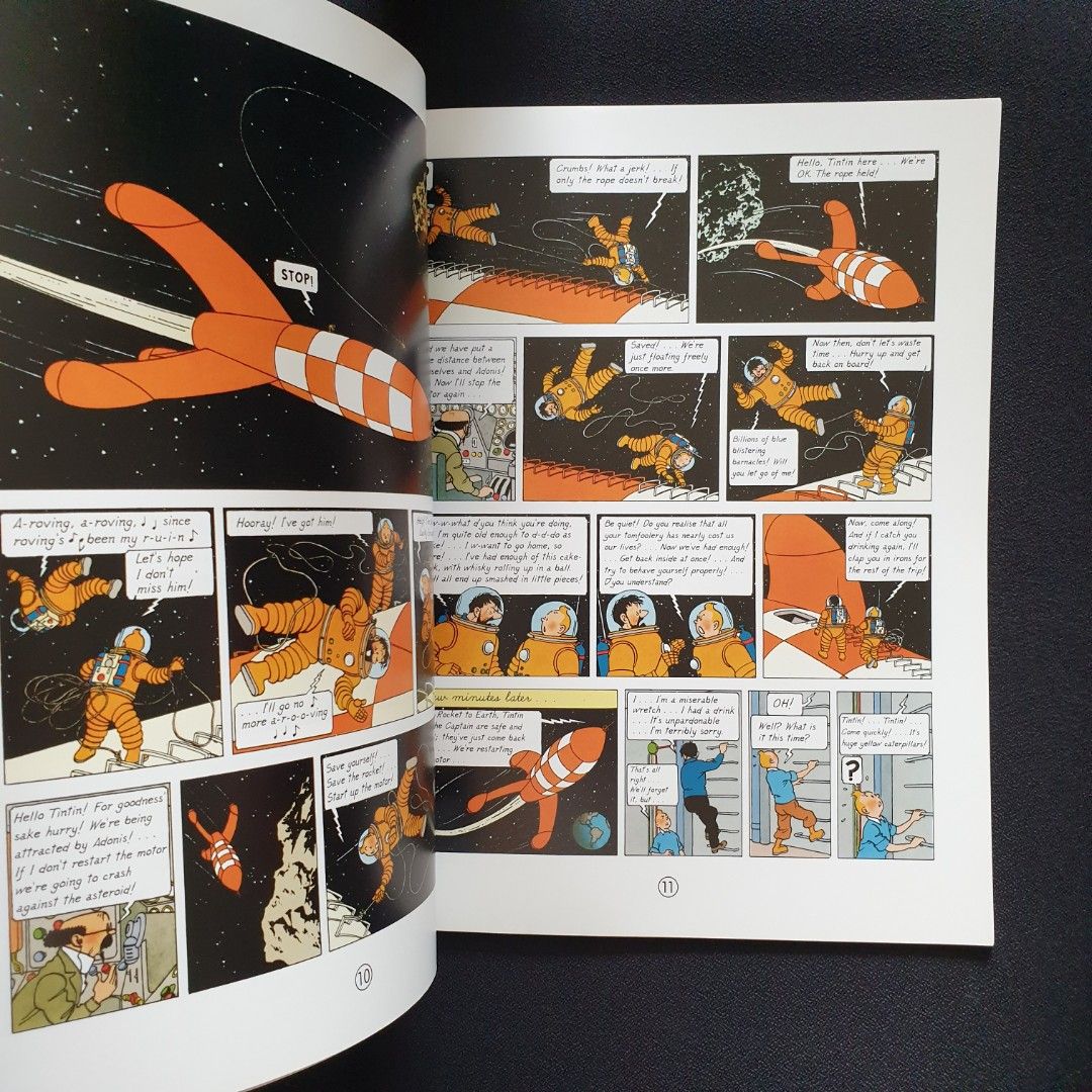 Tintin: Explorers on the Moon, Hobbies & Toys, Books & Magazines ...