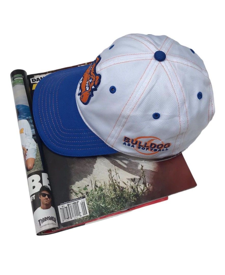 Topi Bulldog Softball Second Original, Fesyen Pria, Aksesoris, Topi di ...