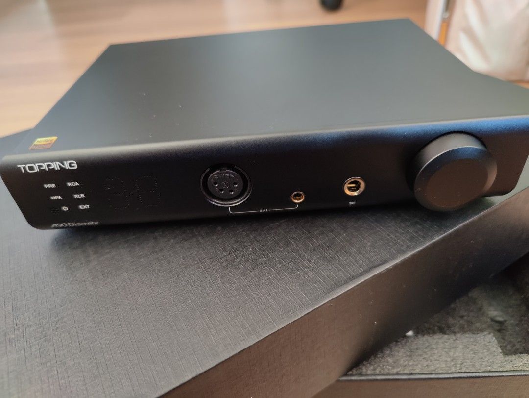 Topping A90 Discrete (A90D) Headphone Amplifier, Audio, Soundbars ...