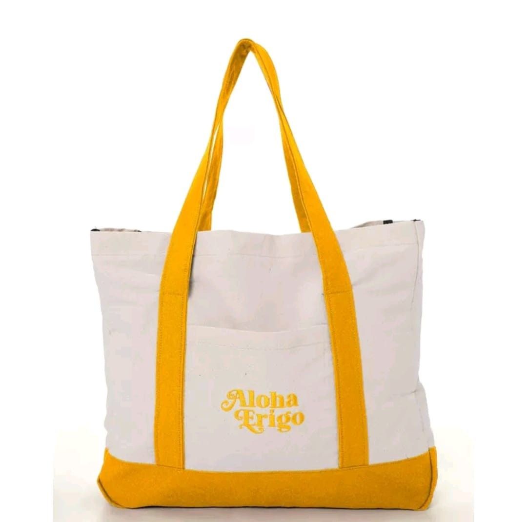 Tote bag Erigo original, Fesyen Wanita, Tas & Dompet di Carousell