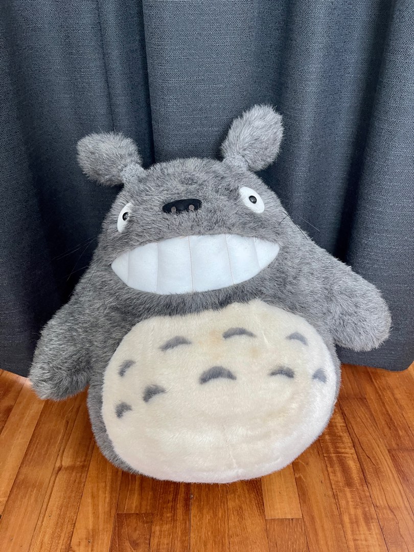 Large Totoro Stuffed Toy, Hobbies & Toys, Toys & Games on Carousell