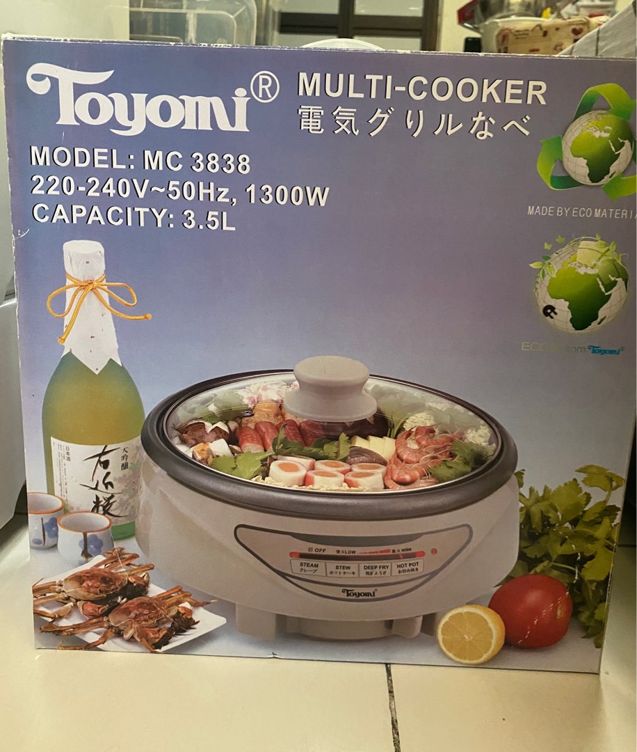 Toyomi Multi Cooker, TV & Home Appliances, Kitchen Appliances, Cookers ...