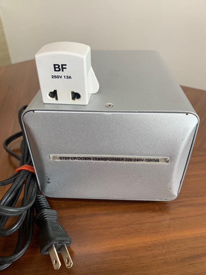 TRANSFORMER 220-240V 1500VA, TV & Home Appliances, Electrical, Adaptors ...