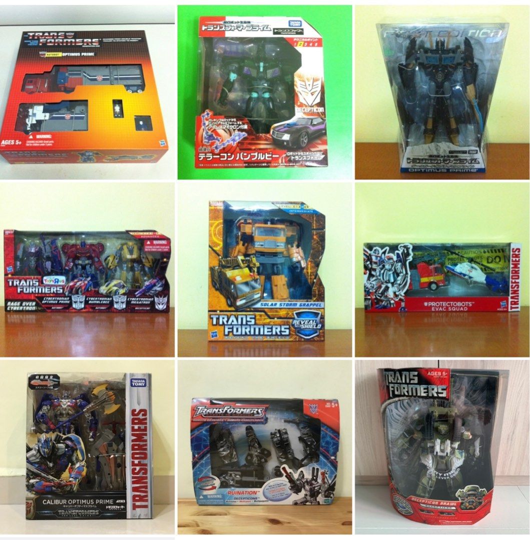 Transformer assorted henkei full complete series, platinum series ...