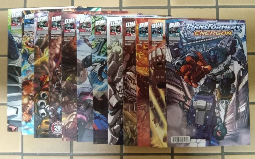 Transformer: Energon - Issue 19,20,21,22,23,24,25,26,27,28,29,30 (Guidi ...