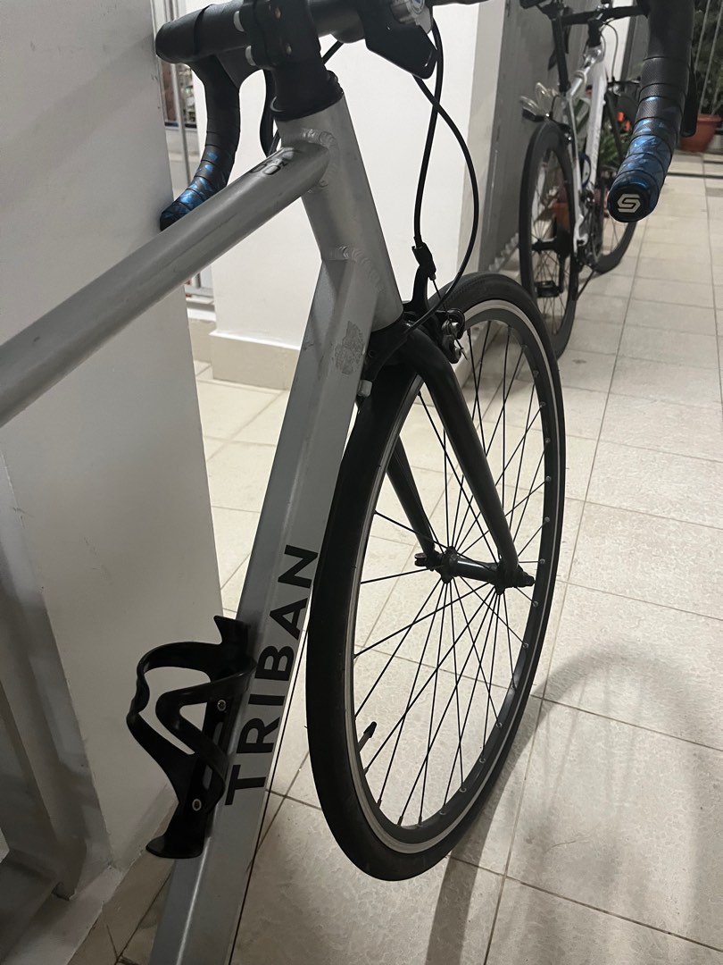 triban rc100 decathalon road bike, Sports Equipment, Bicycles & Parts ...
