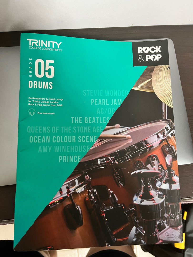 Trinity grade 5 drums song book, Hobbies & Toys, Books & Magazines ...