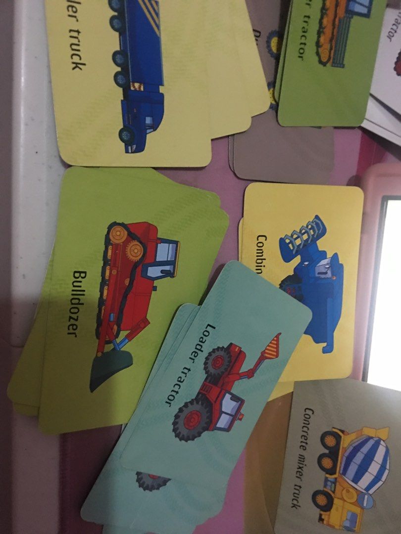 TRUCK FLASH CARDS FOR KIDS 24pcs, Babies & Kids, Baby Nursery & Kids ...