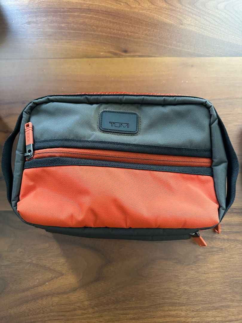 Tumi Travel Organizer Orange, Men's Fashion, Bags, Belt bags, Clutches ...