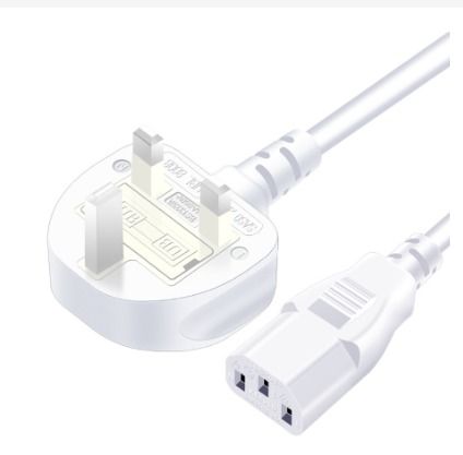 UK Power Cord Cable AC Power Supply Adapter Cord Cable With 13A Fuse ...