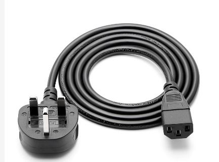 UK Power Cord Cable AC Power Supply Adapter Cord Cable With 13A Fuse ...