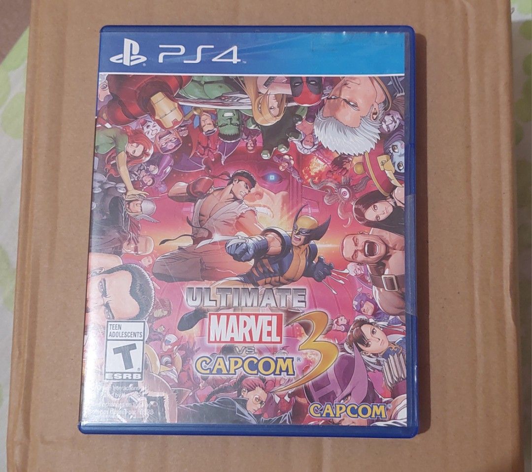 Ultimate Marvel Vs Capcom 3 PS4*, Video Gaming, Video Games ...