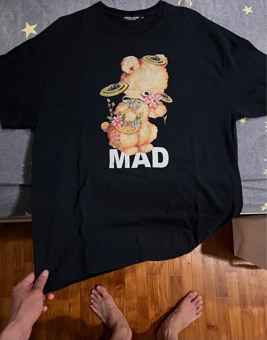 Undercover MAD bear tee, Men's Fashion, Tops & Sets, Tshirts & Polo Shirts on Carousell