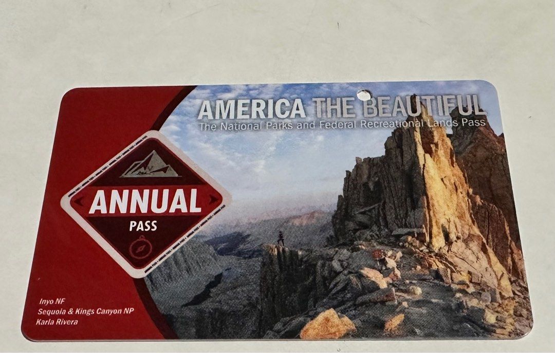 USA national parks annual pass, Hobbies & Toys, Travel, Travel ...
