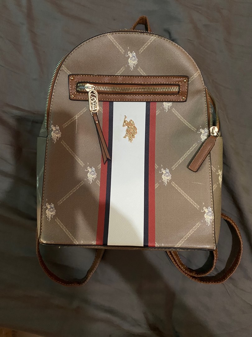USPA Backpack, Women's Fashion, Bags & Wallets, Backpacks on Carousell