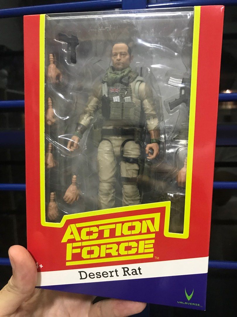 Valaverse Action Force Desert Rat, Hobbies & Toys, Toys & Games on Carousell