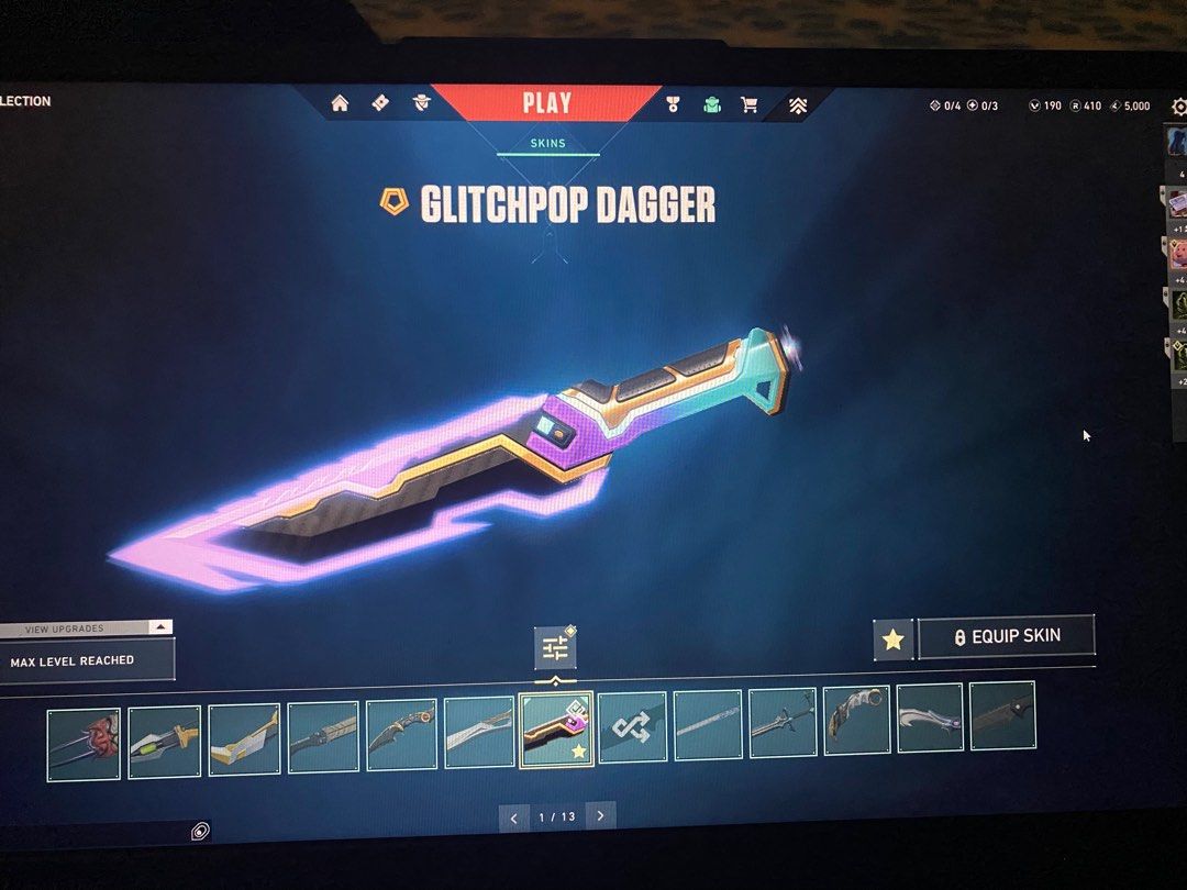 Valorant Ruin Dagger and Arcane, Video Gaming, Video Games, Others on ...