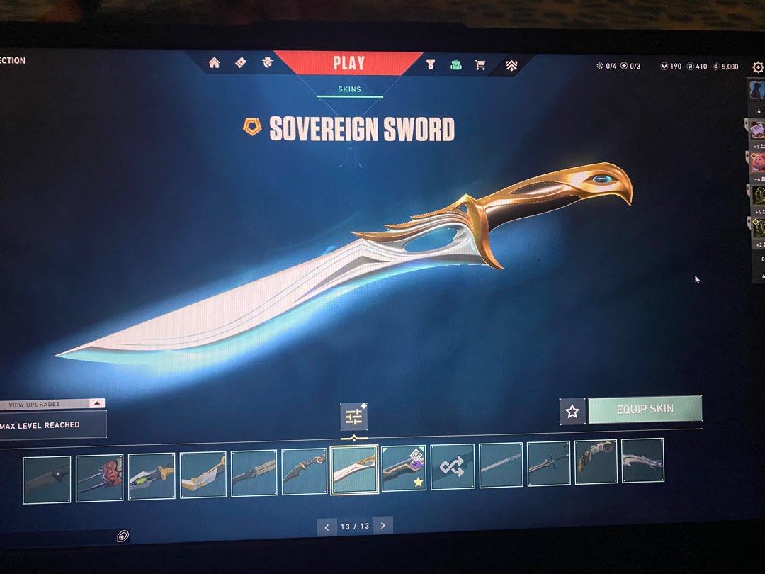 Valorant Ruin Dagger and Arcane, Video Gaming, Video Games, Others on ...