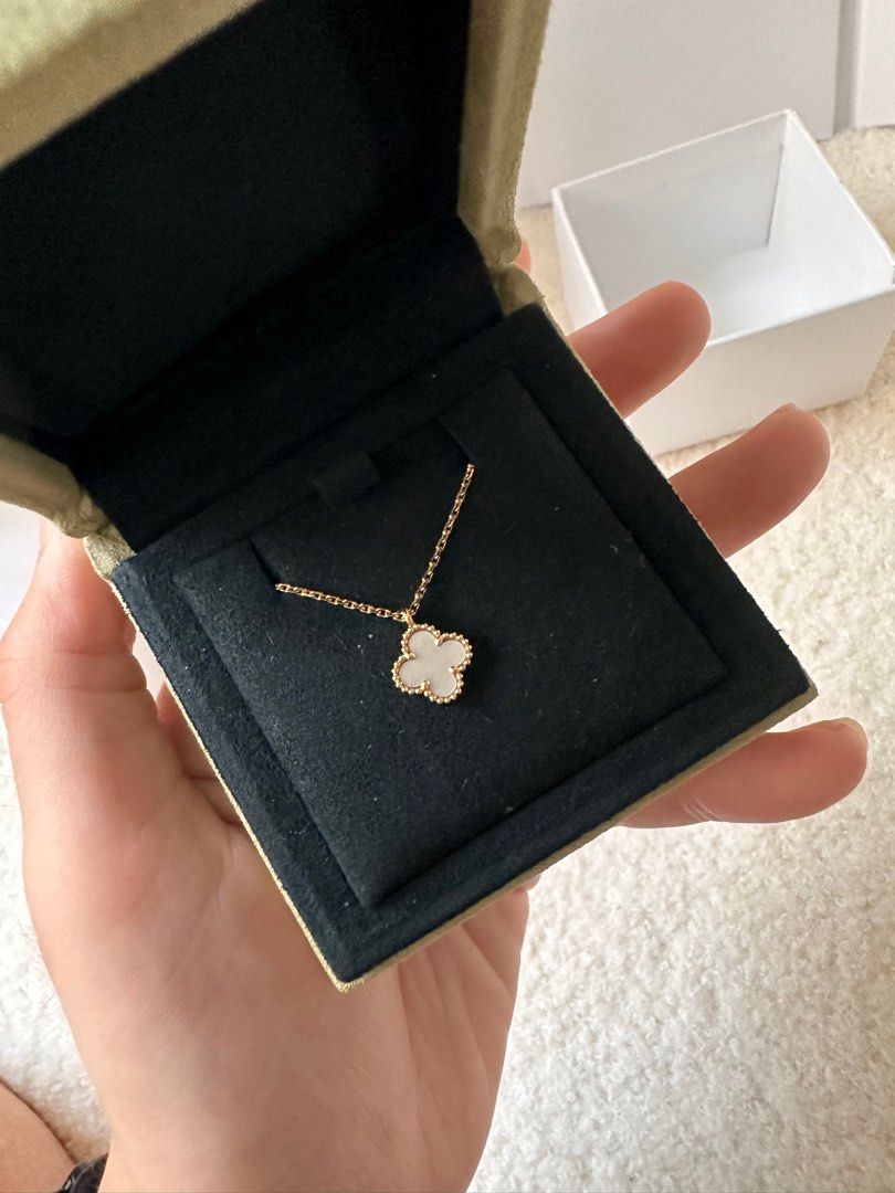 VCA sweet alhambra 18k gold mother-of-pearl, Luxury, Accessories on ...