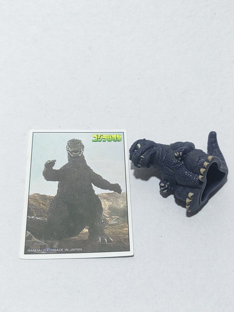 Vintage Bandai 2001 Godzilla Candy Toy Shokugan Monster Kaiju Japan Toy ...