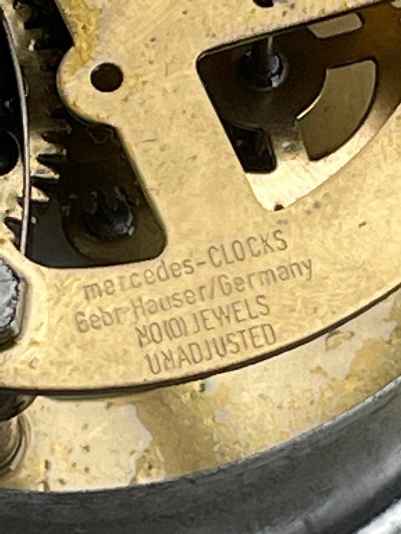 Vintage Gebr Hauser mini grand father’s clock mecedes clock de susi ...