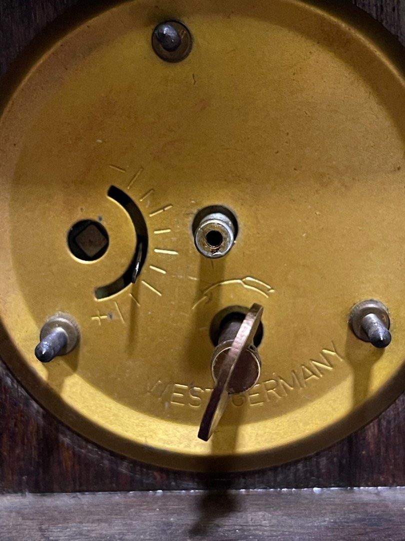 Vintage Gebr Hauser mini grand father’s clock mecedes clock de susi ...