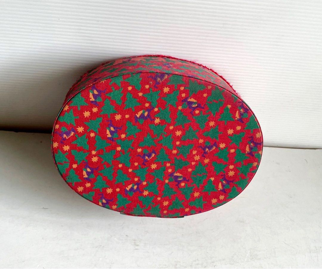Vintage Oval-shaped Jewellery Box, Women's Fashion, Jewelry ...