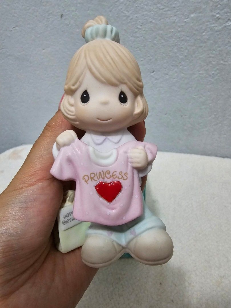 Vintage Precious Moments "Wishing you a birthday fit for a princess ...