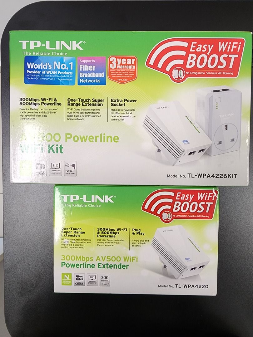 Wifi powerline plus extenders, Computers & Tech, Parts & Accessories ...