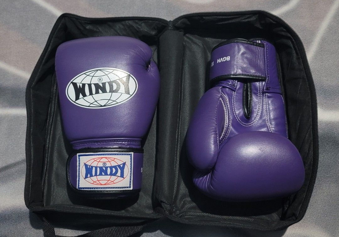 Windy BGVH All Purple Classic Boxing Gloves 10oz, Sports Equipment ...