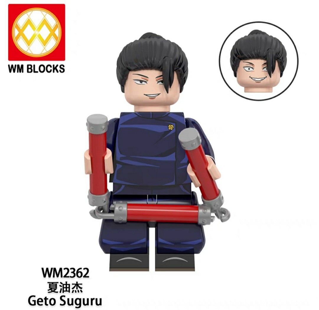 WM 6140 2360-2367 Jujutsu Kaisen Minifigures (3rd party lego compatible ...
